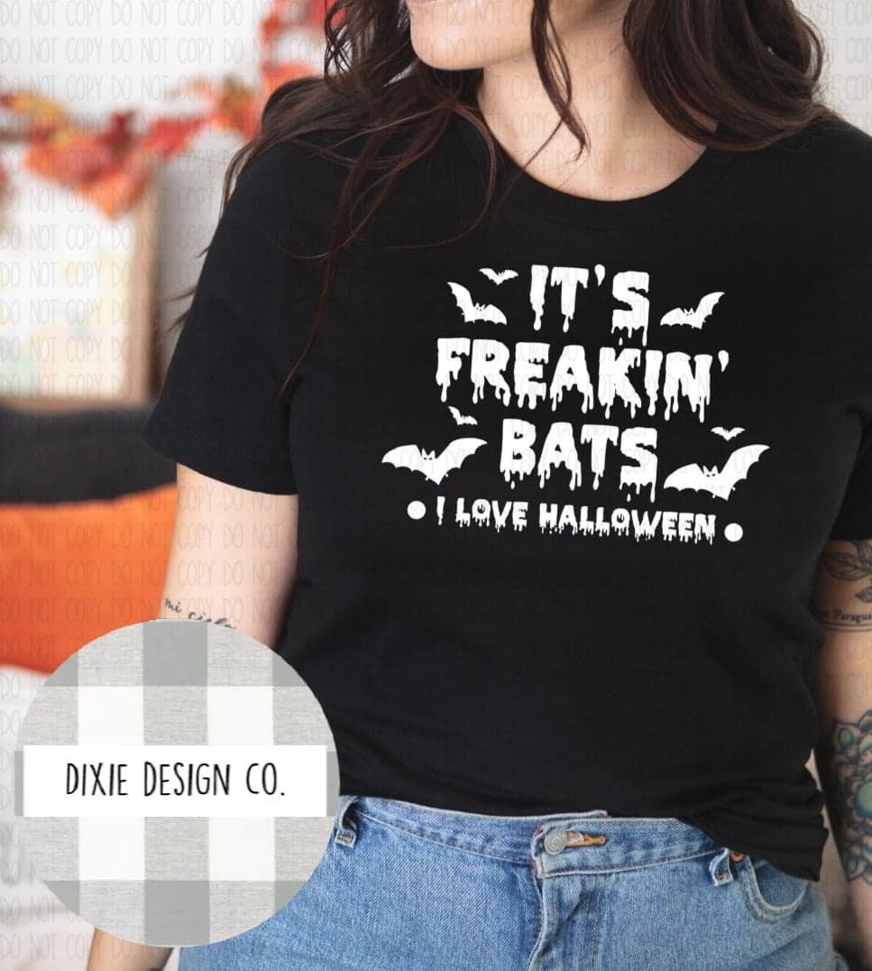 It's Freakin' Bats Shirt, Bats Shirt, Bat Shirt, I Love Halloween, Look ...