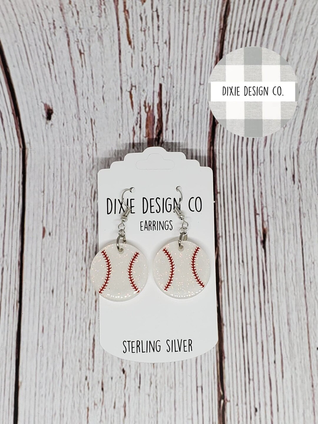 Baseball Earrings, Baseball, Earrings, Dangle Earrings, Sports Earrings ...