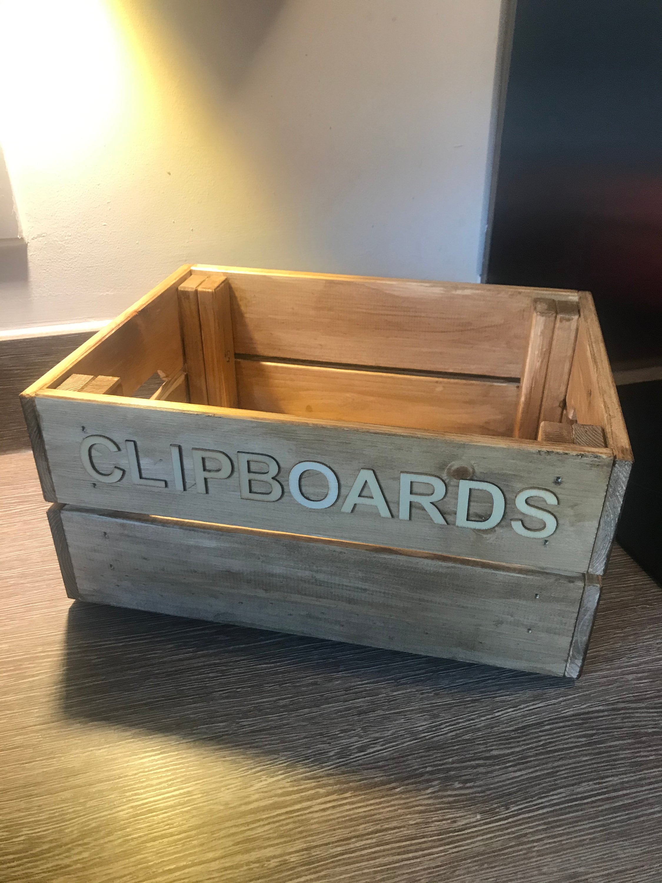 Personalised Crate - Crate - Snack Crate - Wooden Crate - Father's Day ...