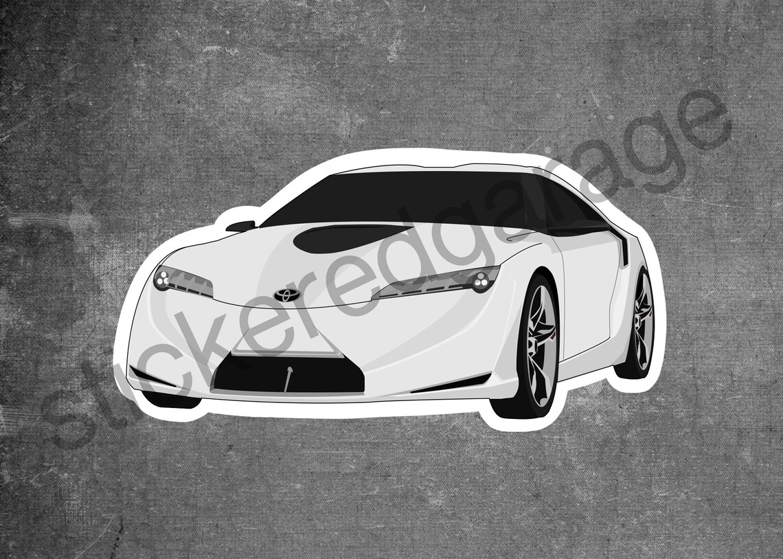 2015 Toyota Supra Concept Sticker | Etsy