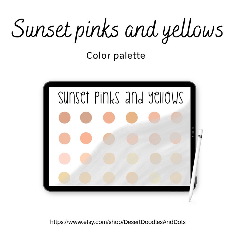 Color Palette Bundle Procreate Color Palette Bundle - Etsy