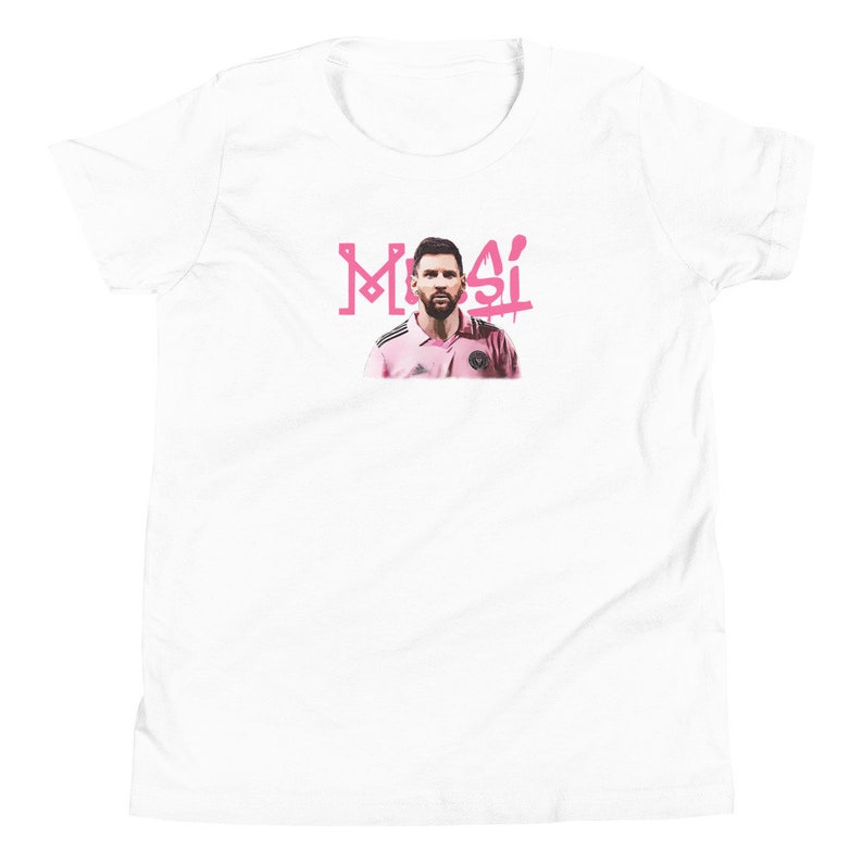Messi Magic: Kids' Lionel Messi Graffiti Background T-shirt With Inter ...