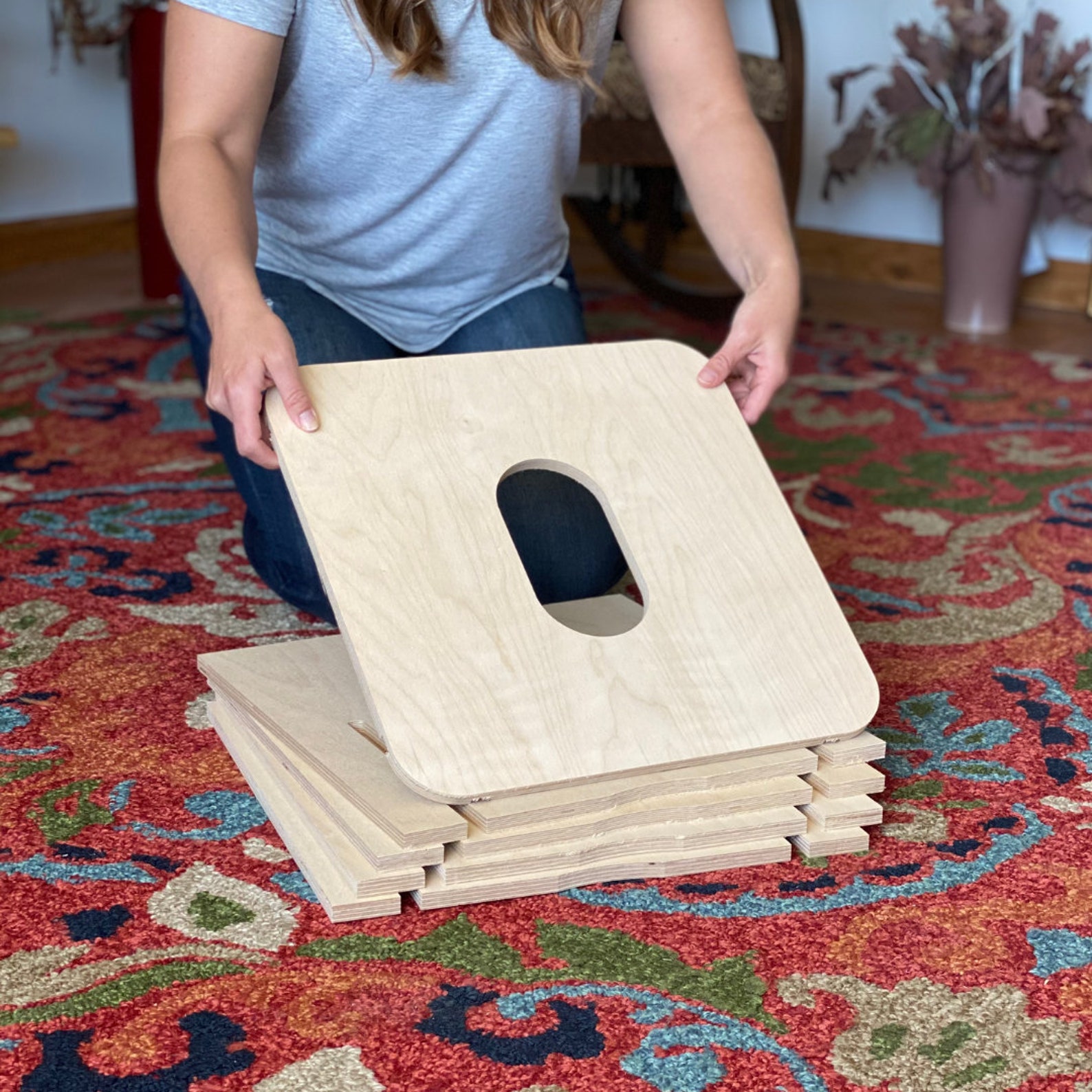 Scratch & Dent Yoni Steam Chair Sale | Unsanded | Portable Vaginal ...