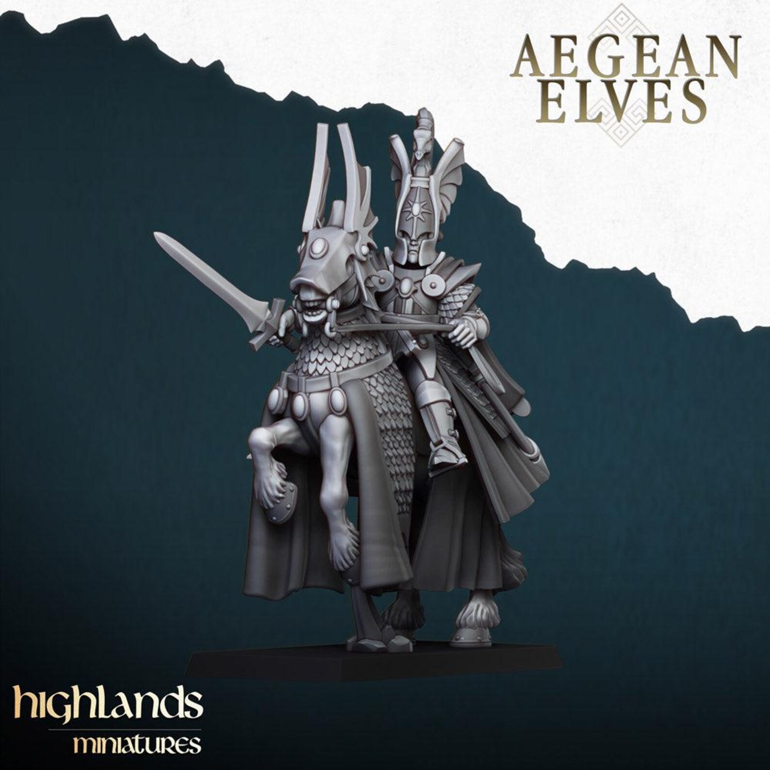 Aegean Elf Mounted Lord - Etsy