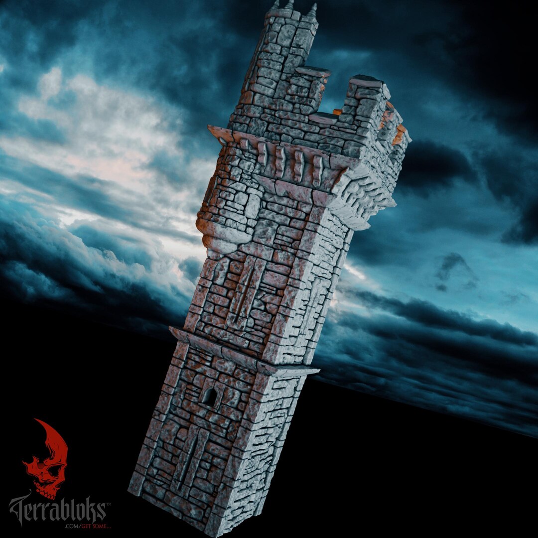 Terrabloks Helwick Watchtower Complete / Ruin - Etsy