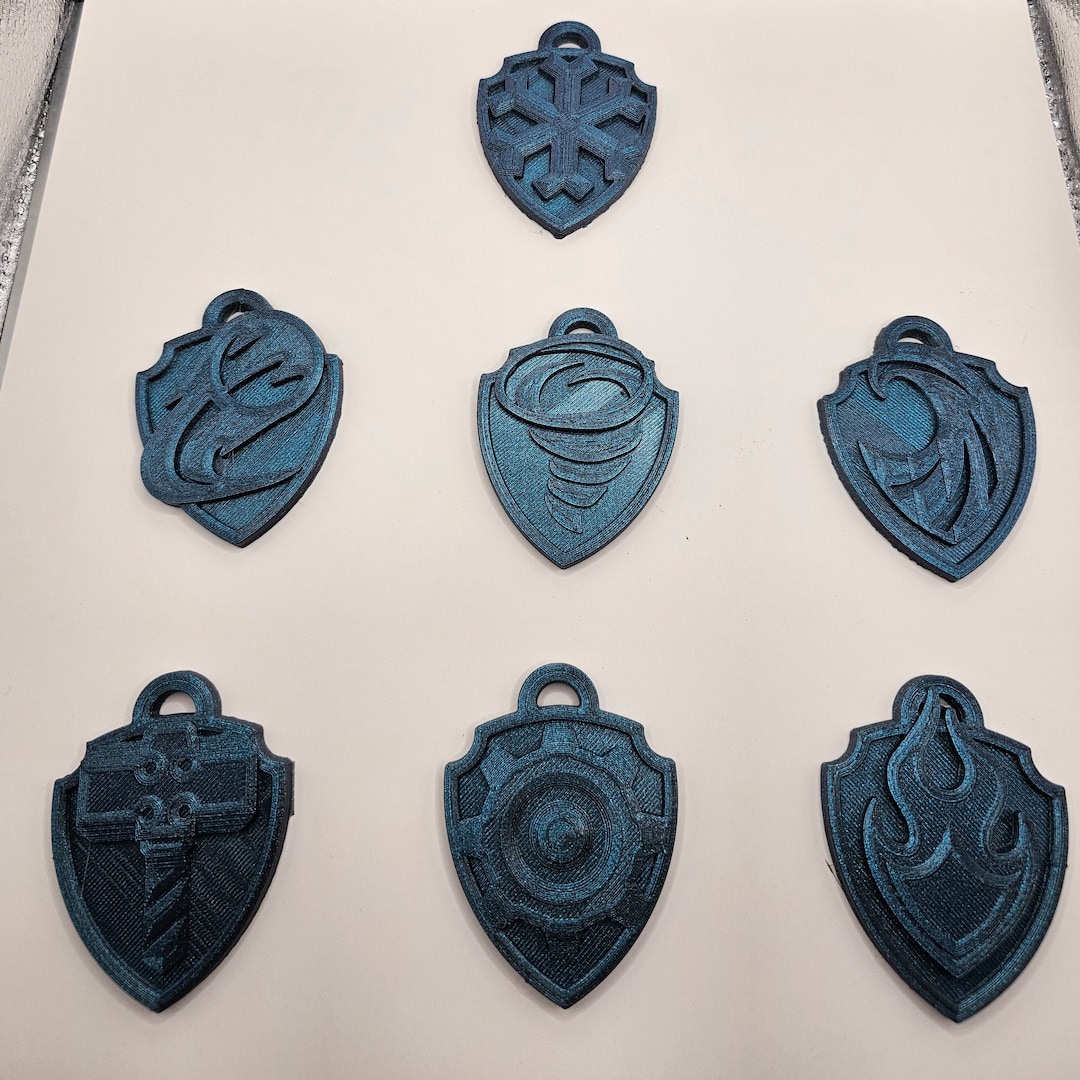 Mighty Pups Badge Set (life-size) - Etsy
