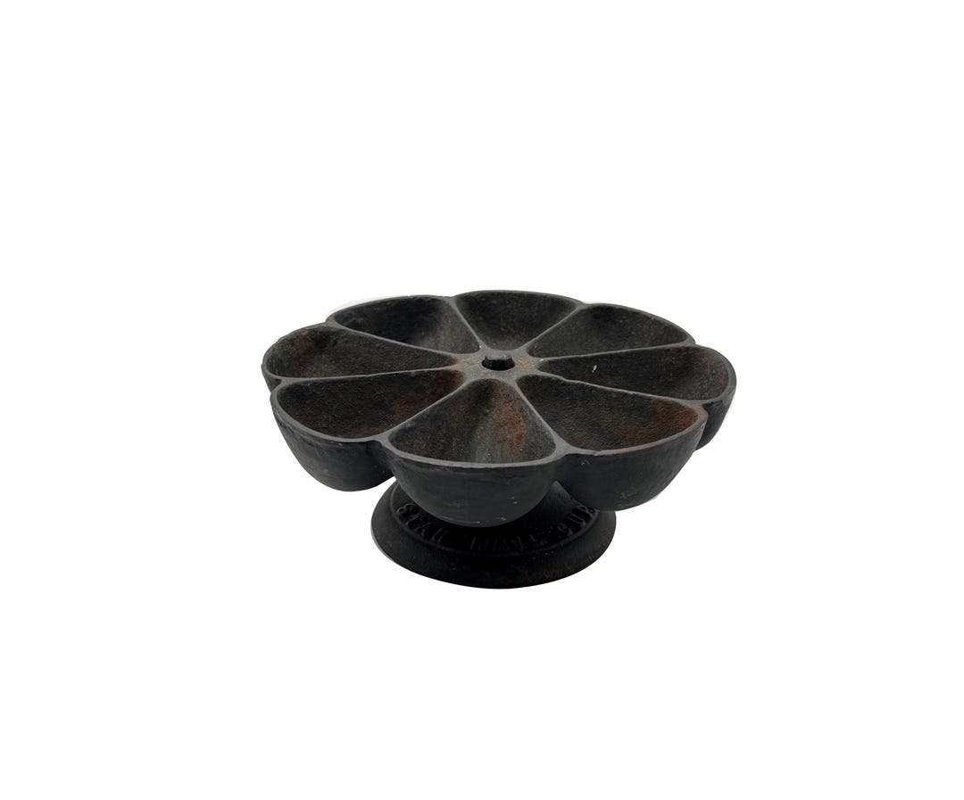 Antique Cast Iron Rotating Star Nail Cup - Etsy