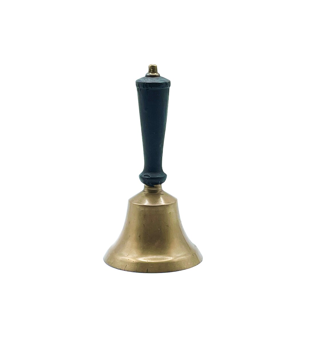 Antique Brass Hand Bell - Etsy
