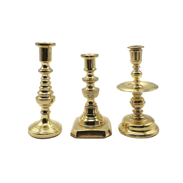 Baldwin Brass Candlesticks - Etsy
