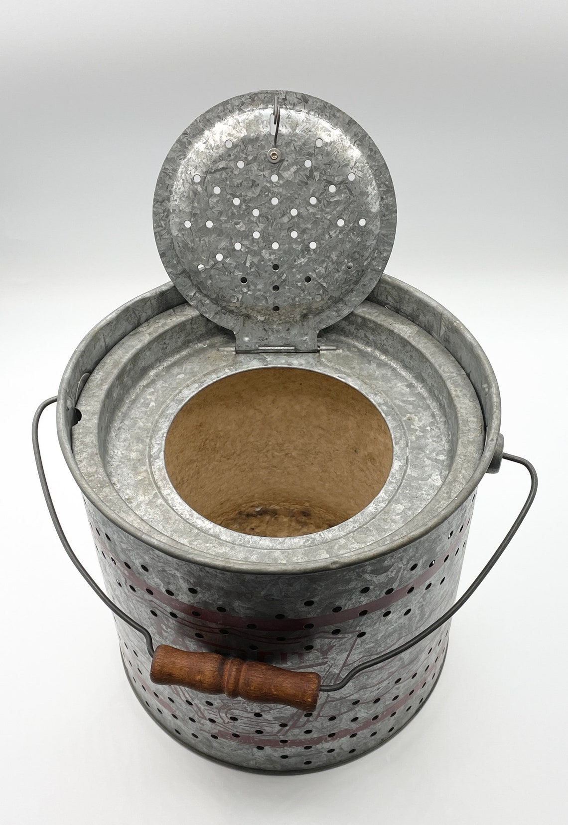 Falls City Air Breather Galvanized Minnow Bucket - Etsy