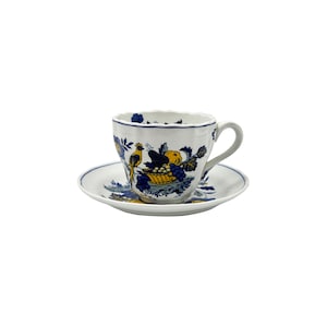 Spode Blue Bird Tea Cup and Saucer - Etsy