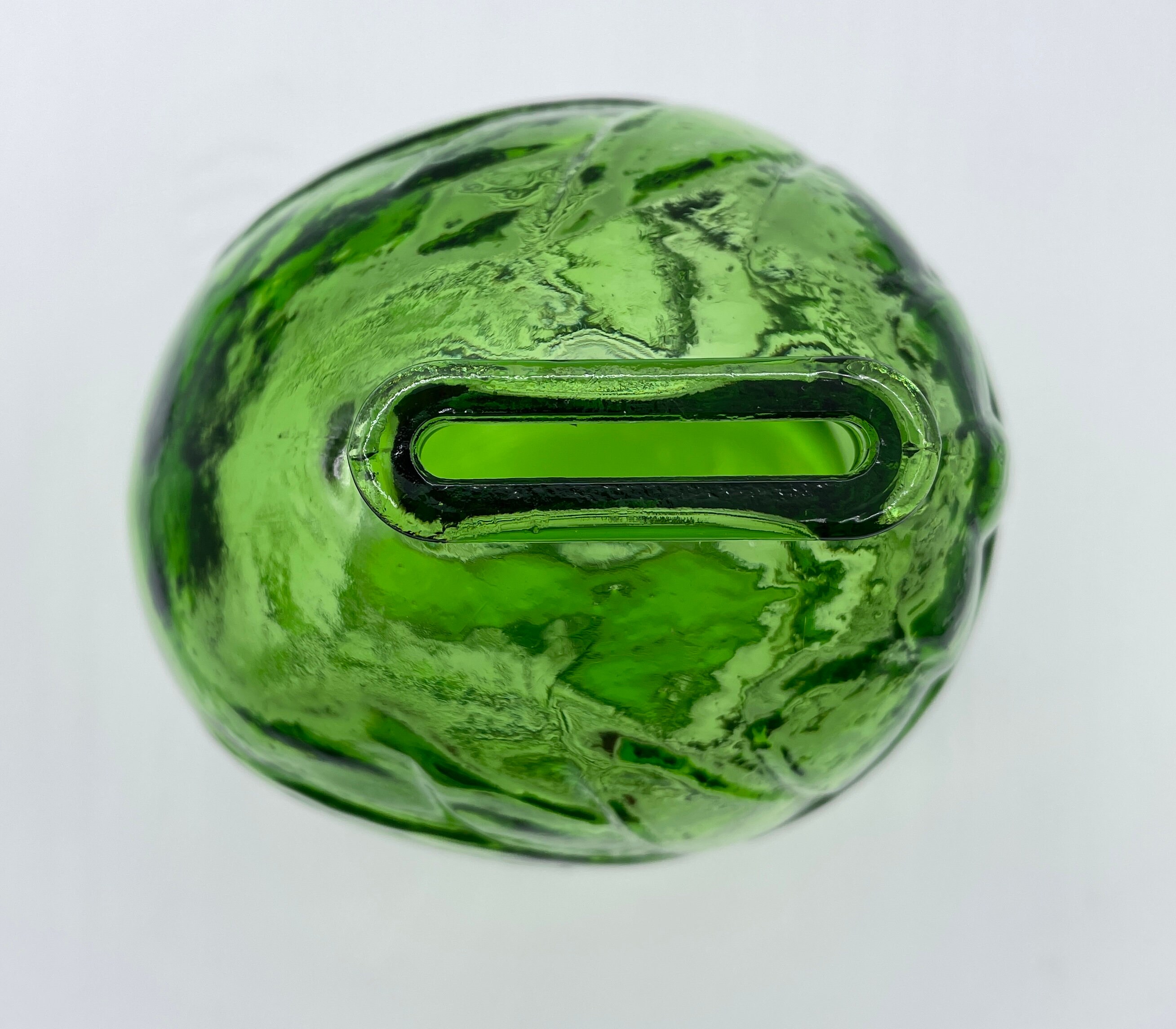 Green Glass Wheaton Native American Head Bank - Etsy