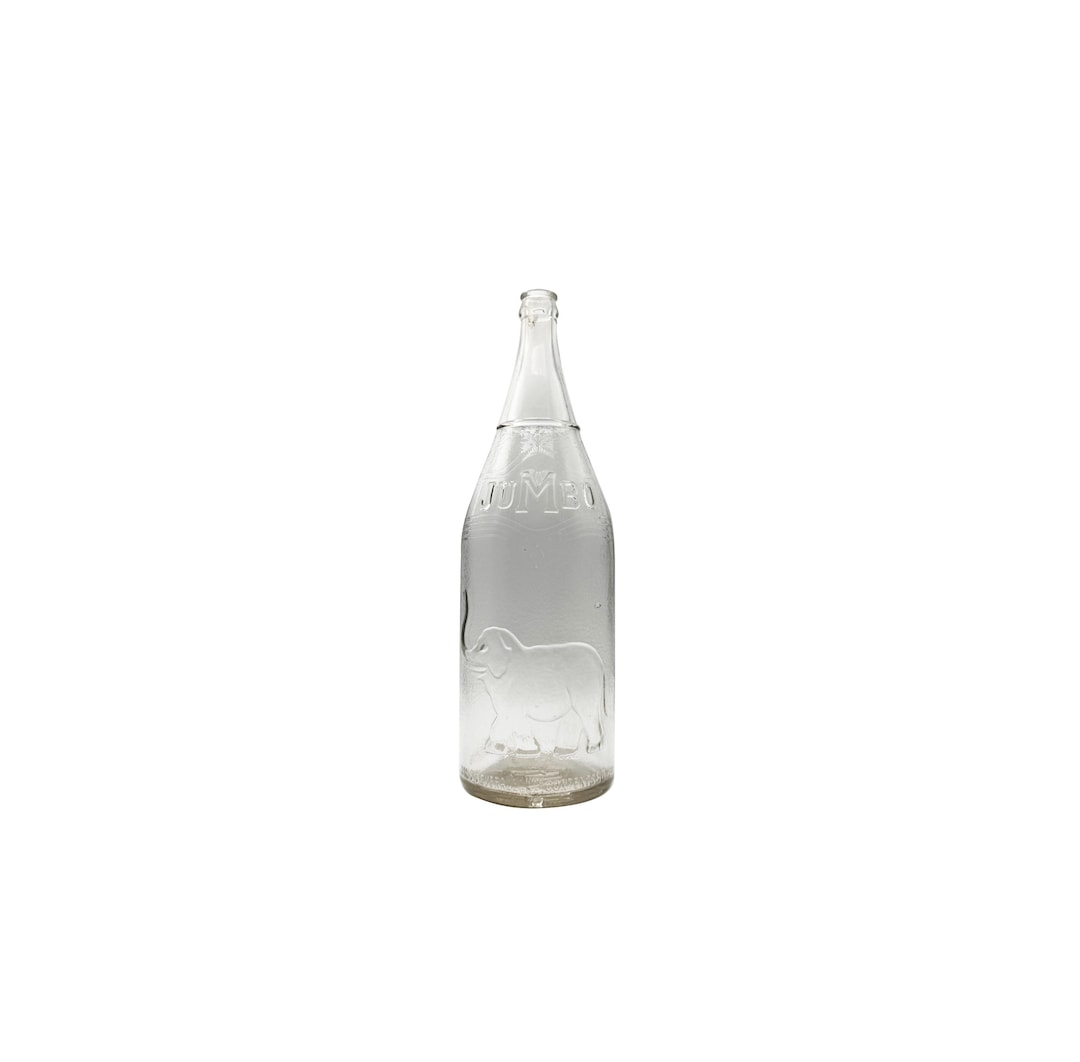 Vintage Jumbo the Elephant Soda Bottle - Etsy