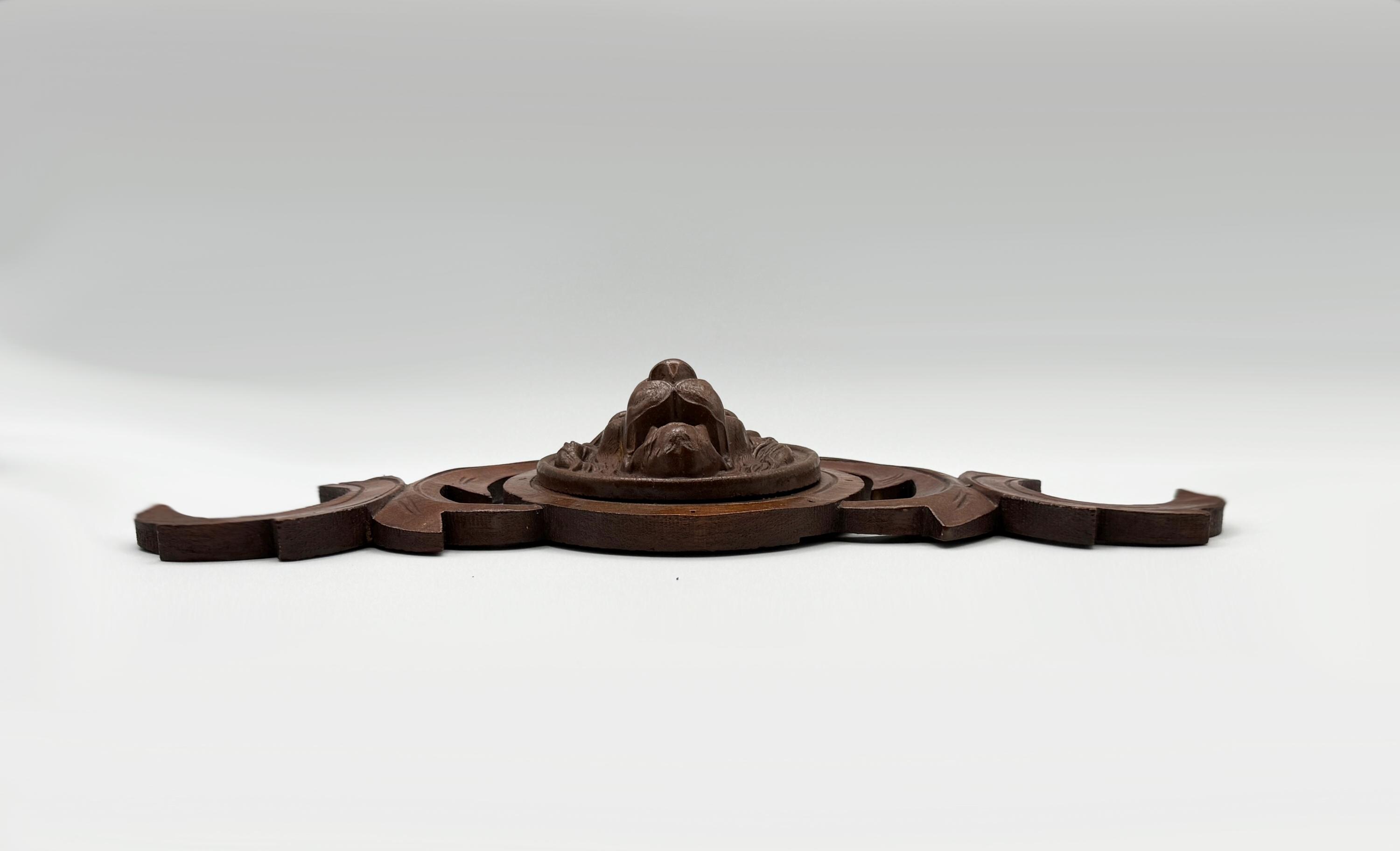 Antique Carved Walnut Lion Head Crest, Applique, Cartouche - Etsy