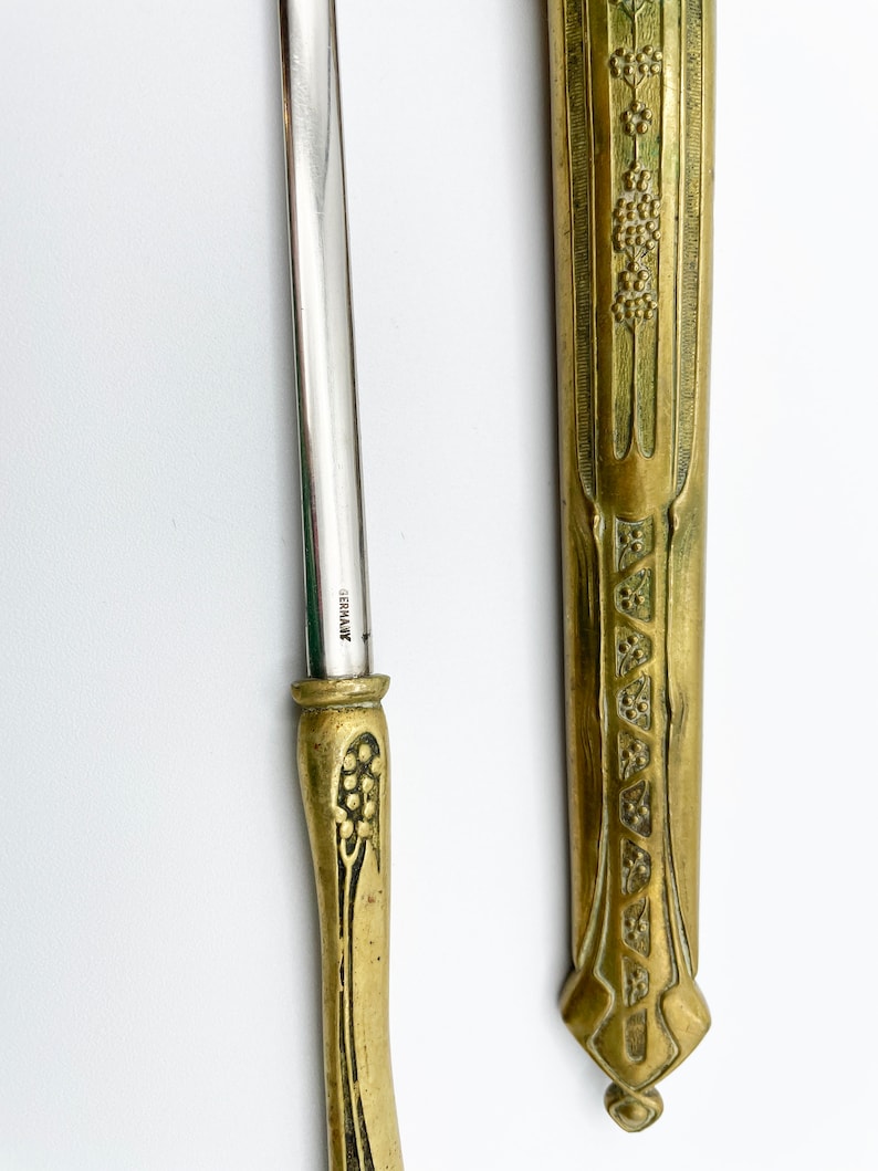 Art Nouveau Letter Opening Set - Etsy