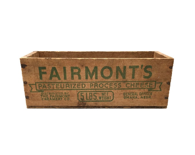 Fairmont's Wood Cheese Box - Etsy