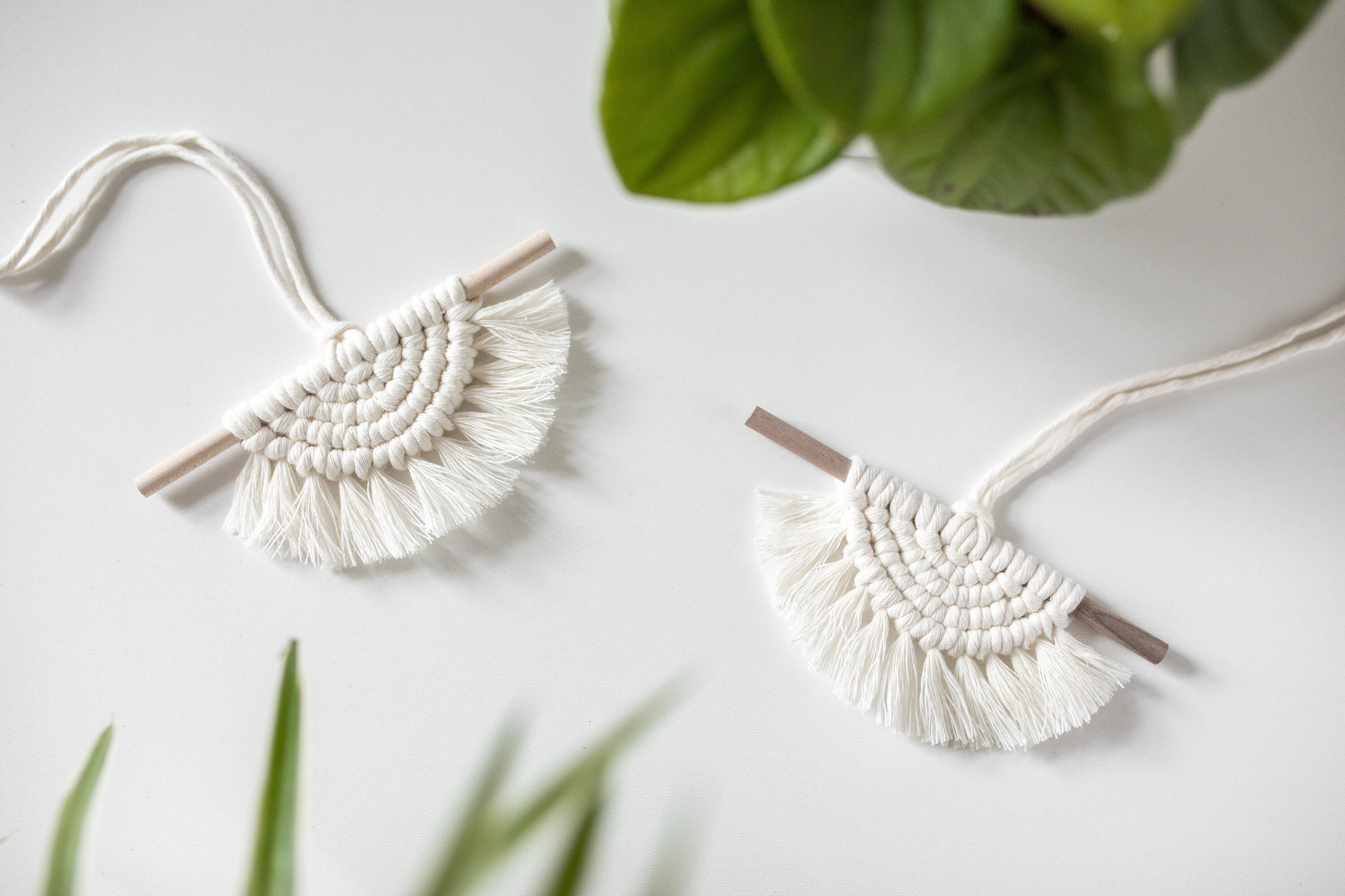 Macrame Car Hanger Boho Car Hanger Macrame Charm Car - Etsy