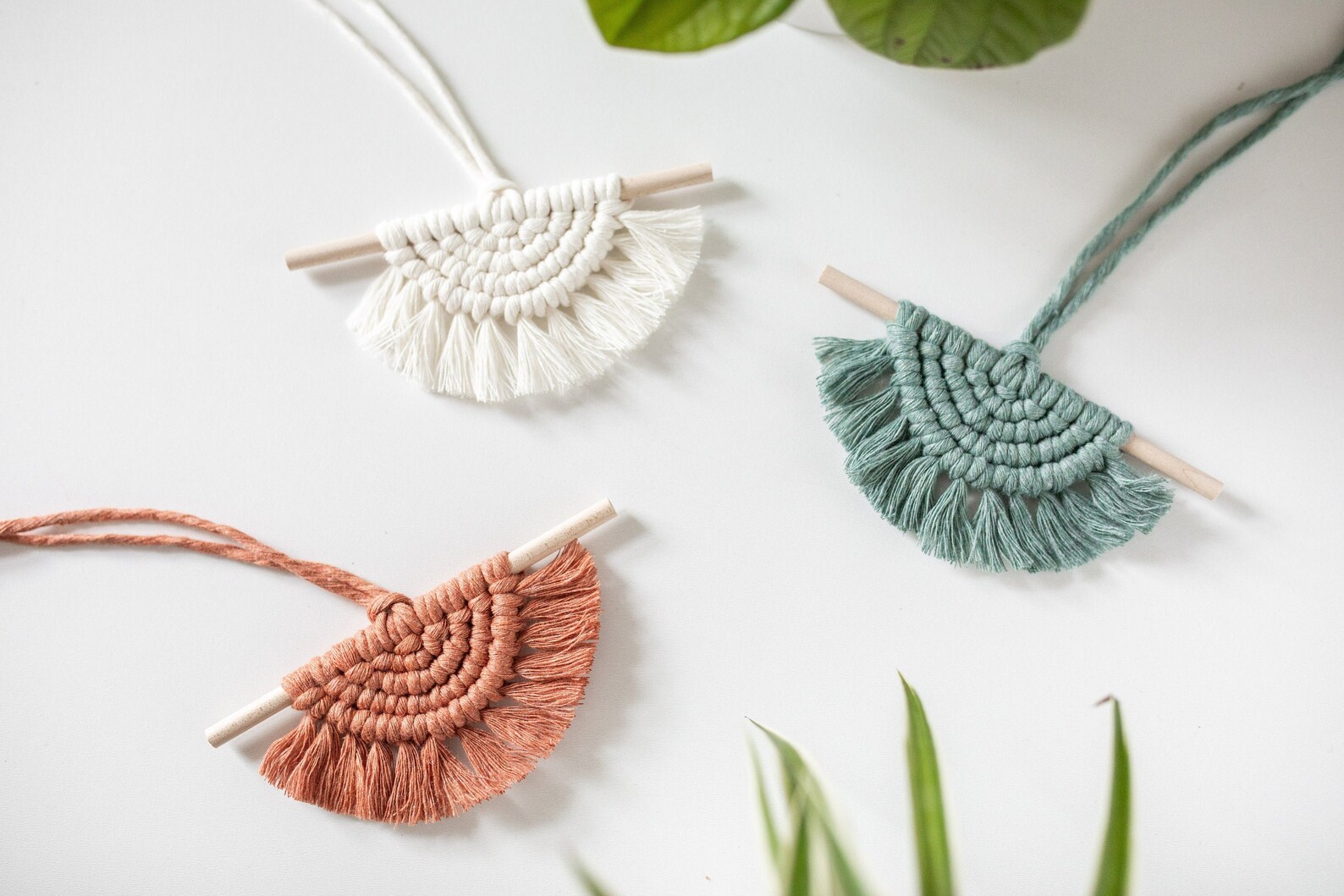 Macrame Car Hanger Boho Car Hanger Macrame Charm Car - Etsy