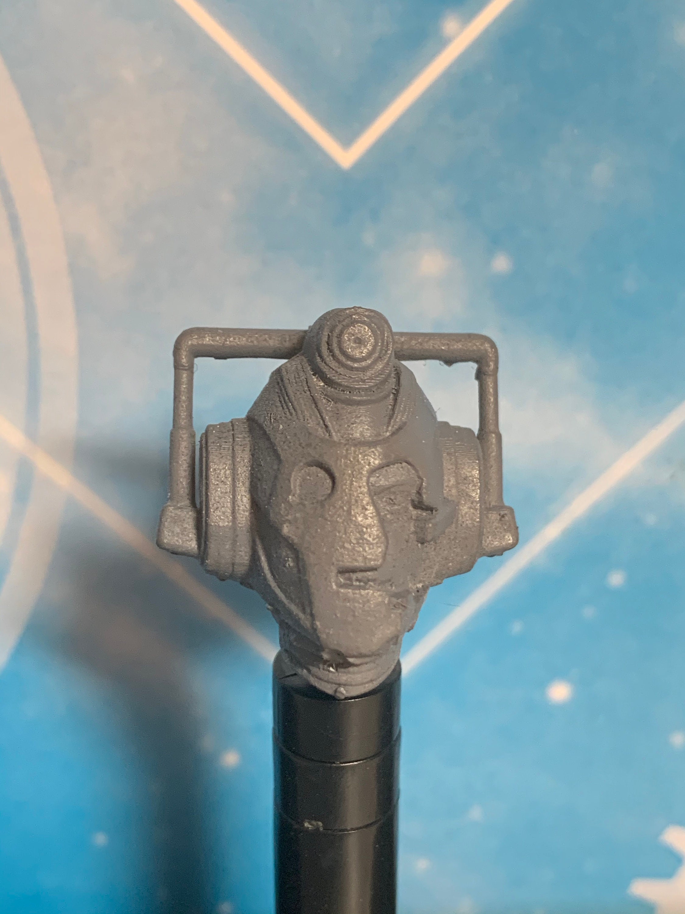 Cyberman Head Handles