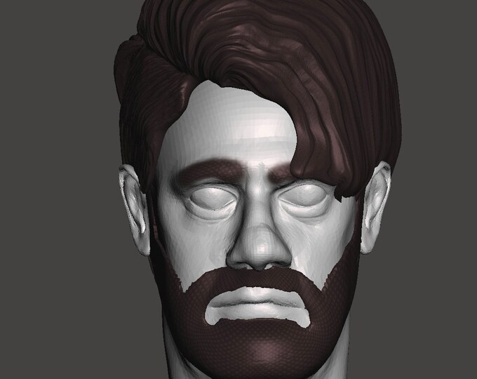 Sacha Master ActionFigur Custom Head 3D Gedruckt - Etsy Österreich