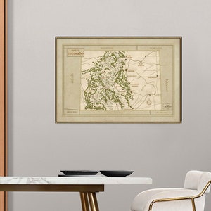 TOLKIEN COLORADO MAP, Fantasy Colorado Map, Colorado Map Hand Draw ...