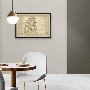 TOLKIEN COLORADO MAP, Fantasy Colorado Map, Colorado Map Hand Draw ...