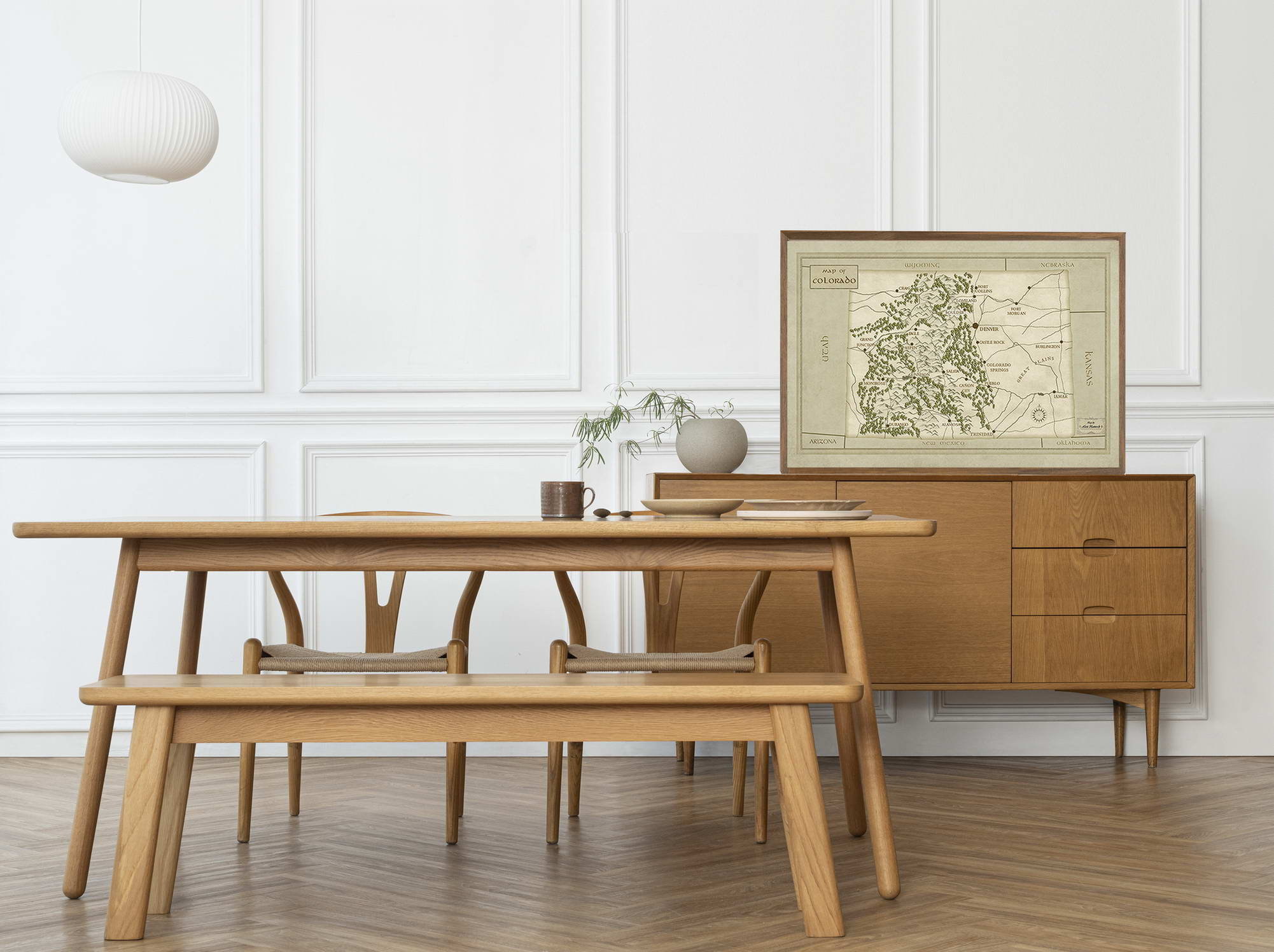 Tolkien Colorado Map Vintage Fantasy Wall Art for Home Decor - Etsy