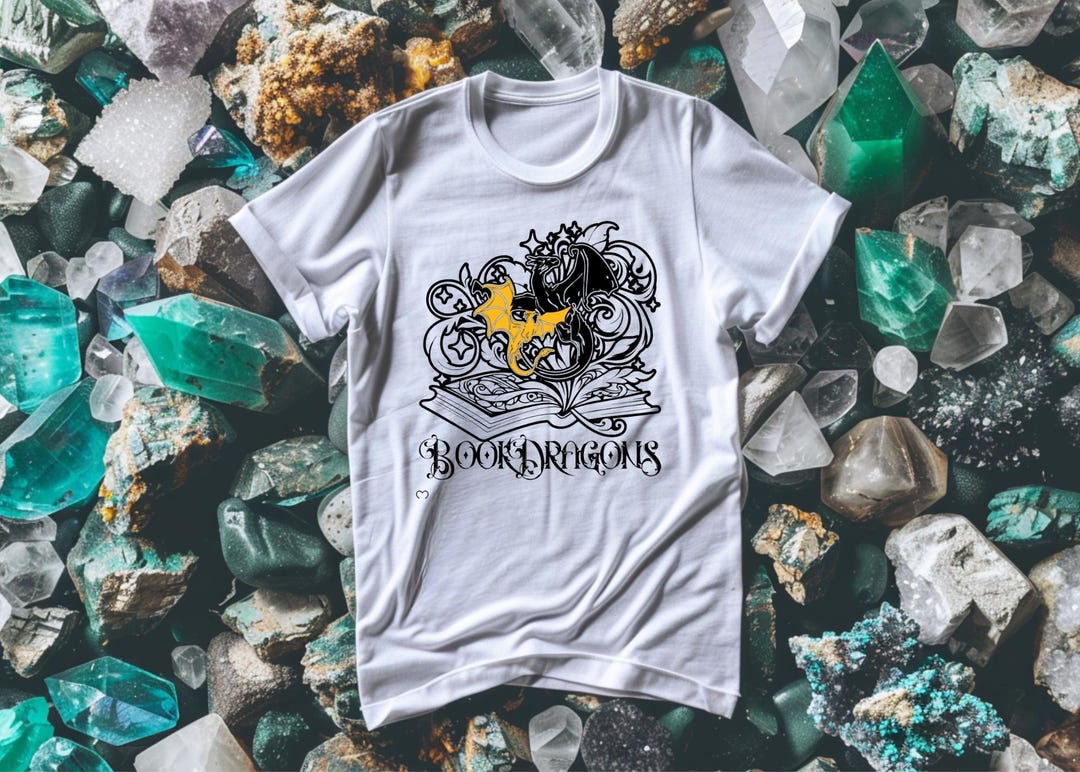 Book Dragons PNG SVG - Etsy