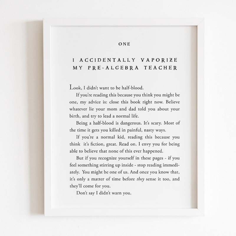 Percy Jackson - Etsy