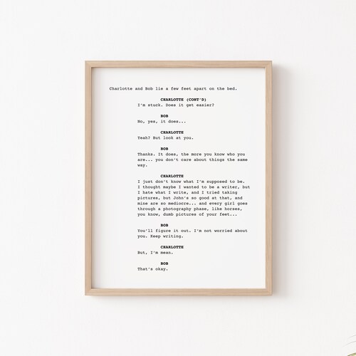 Lost in Translation Art Print - Etsy