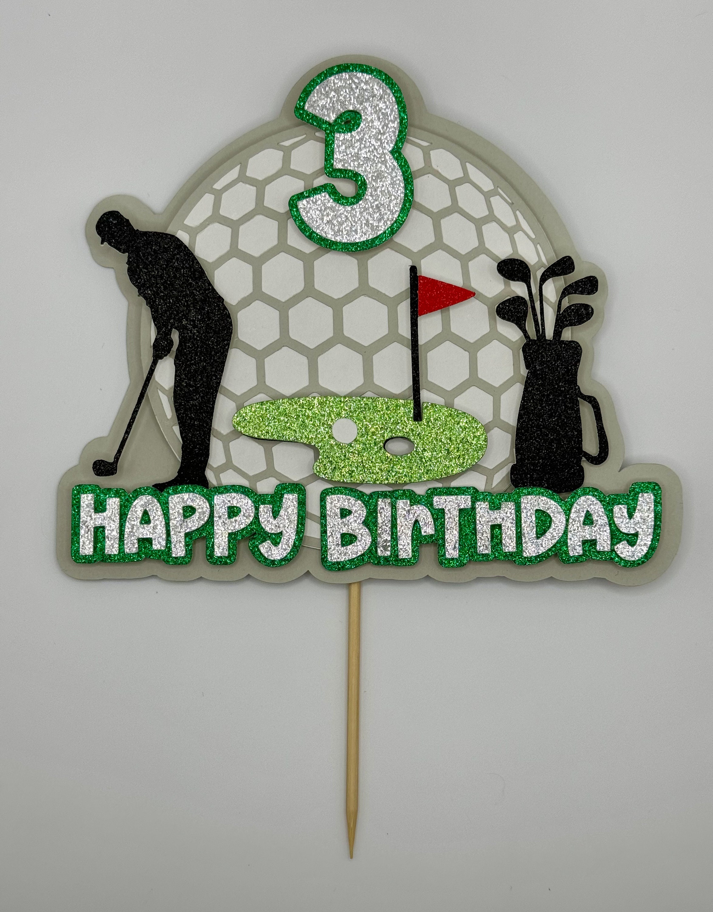 Personalized Cake Topper | Custom Number Cake Decoration With Any Name ...