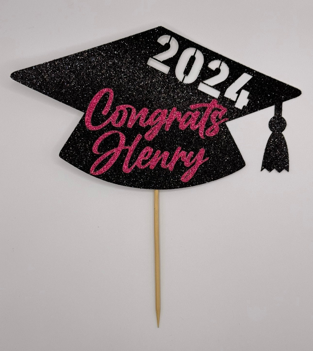 Personalized Graduation Cake Topper | Custom 2025 Congrats Cake ...