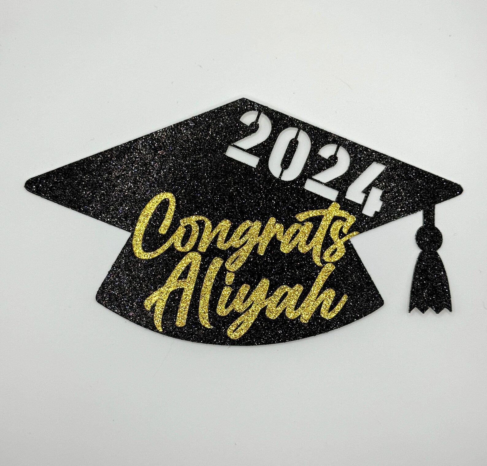 Personalized Graduation Cake Topper | Custom 2025 Congrats Cake ...