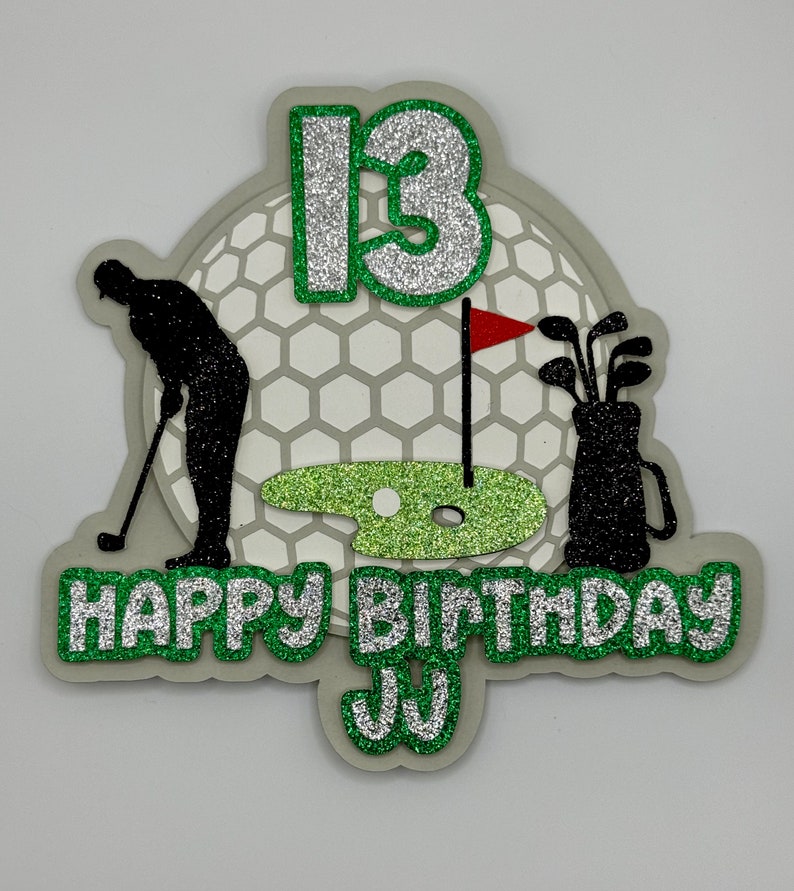 Personalized Cake Topper | Custom Number Cake Decoration With Any Name ...