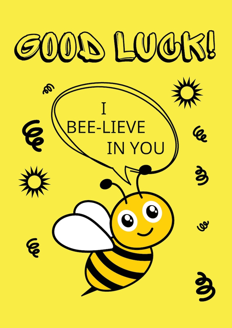 Good Luck in Your Exams Card Success Card Editable Printable Card Good ...