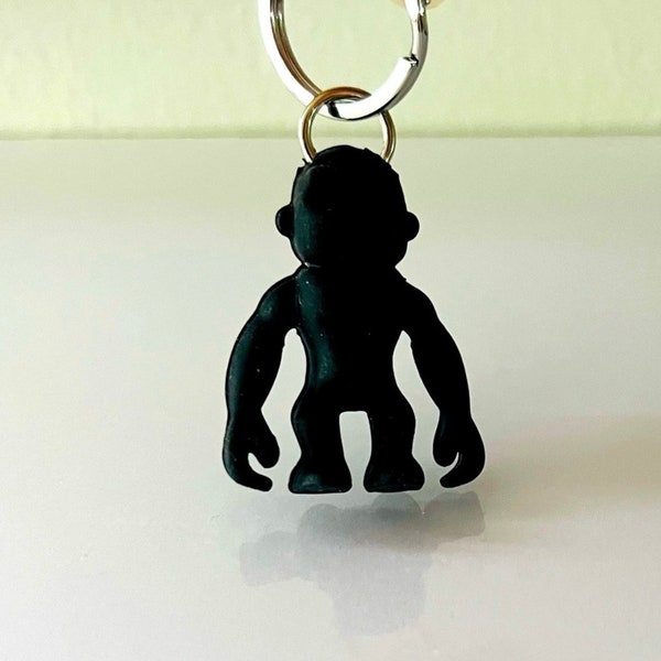 Monkey Key Chain - Etsy