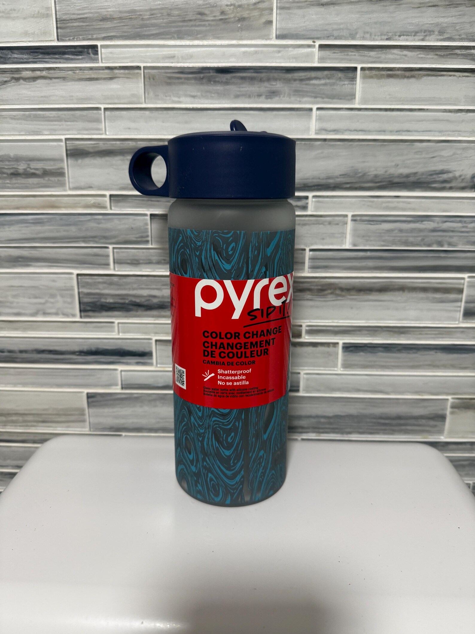 Pyrex Color Change Water Bottle - Etsy