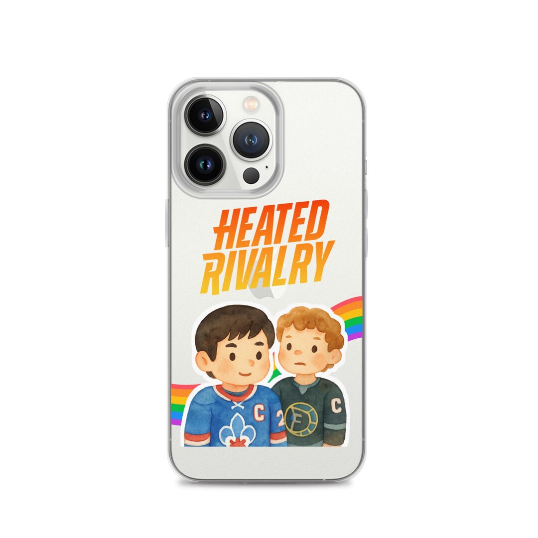 Heated Rivalry Phone Case Hollanov, Shane Hollander, Ilya Rozanov Clear ...
