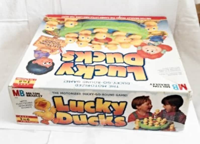 Lucky Ducks 1994 Motorised Game Toddler Games Learning | Etsy