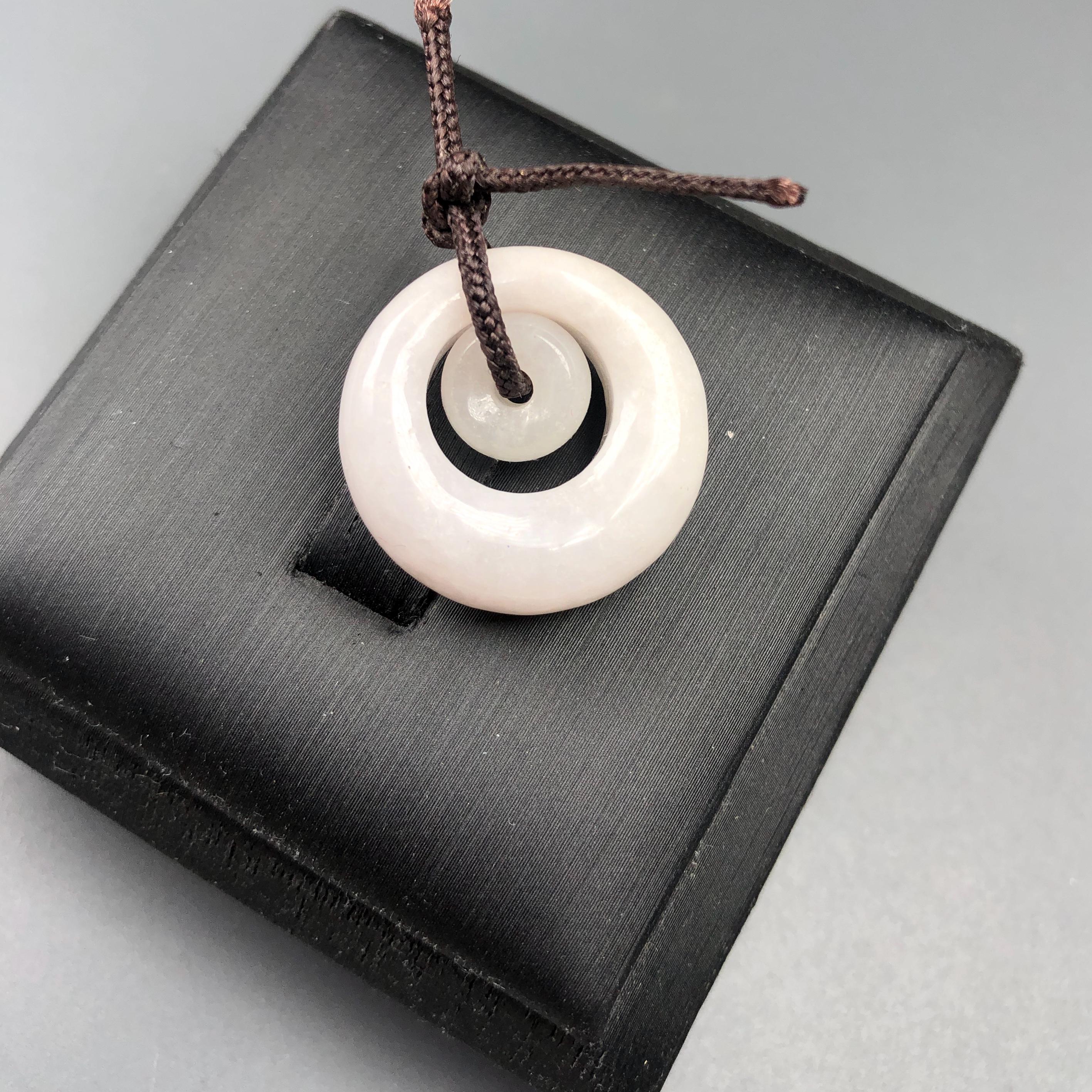 Burmese White Jadeite Pendant 31.42 Ct - Etsy