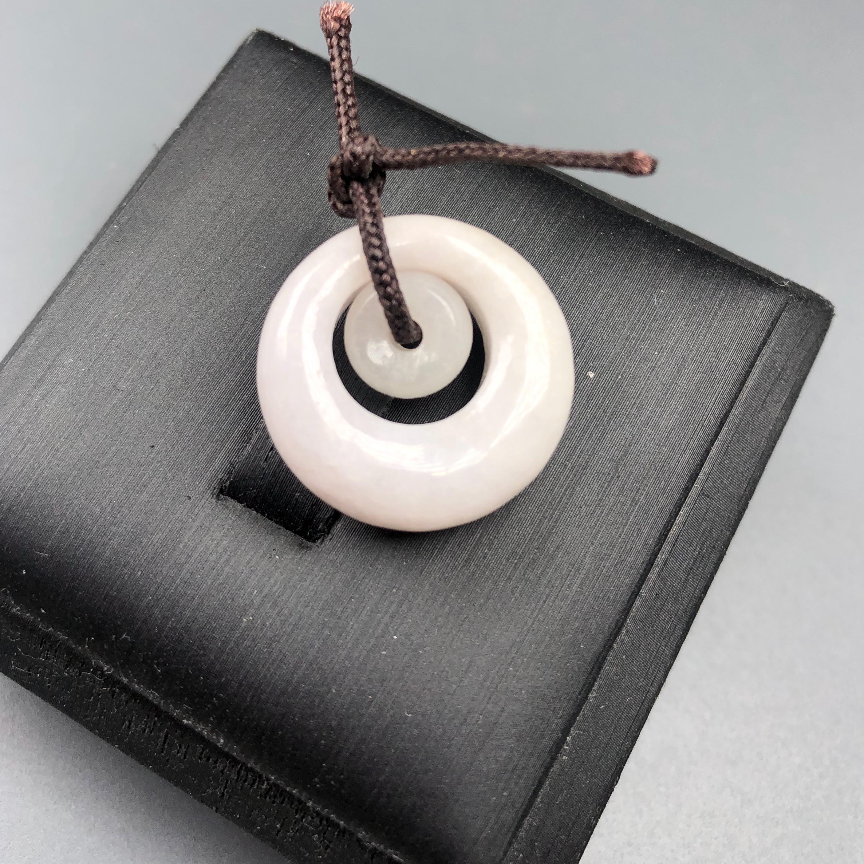 Burmese White Jadeite Pendant 31.42 Ct - Etsy
