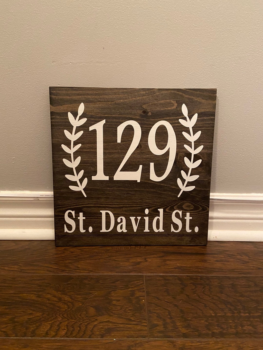 Porch Address Sign, Porch Decor, New House Gift, Housewarming ...