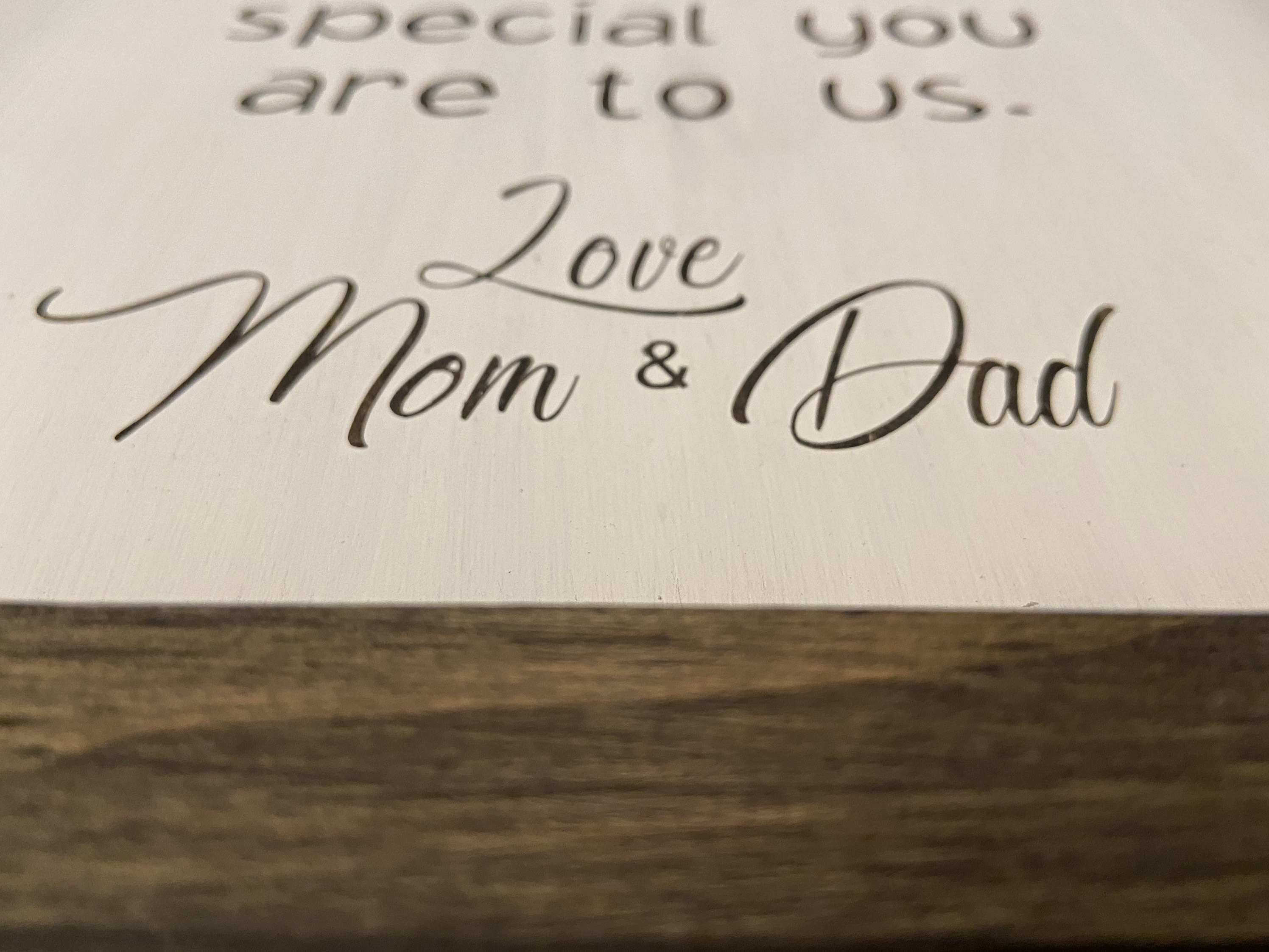 Dear Daughter Sign, Farmhouse Decor, Inspirational Sign, Motivational ...