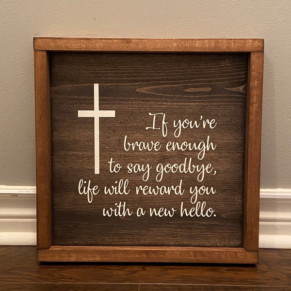 Christian Goodbye - Etsy