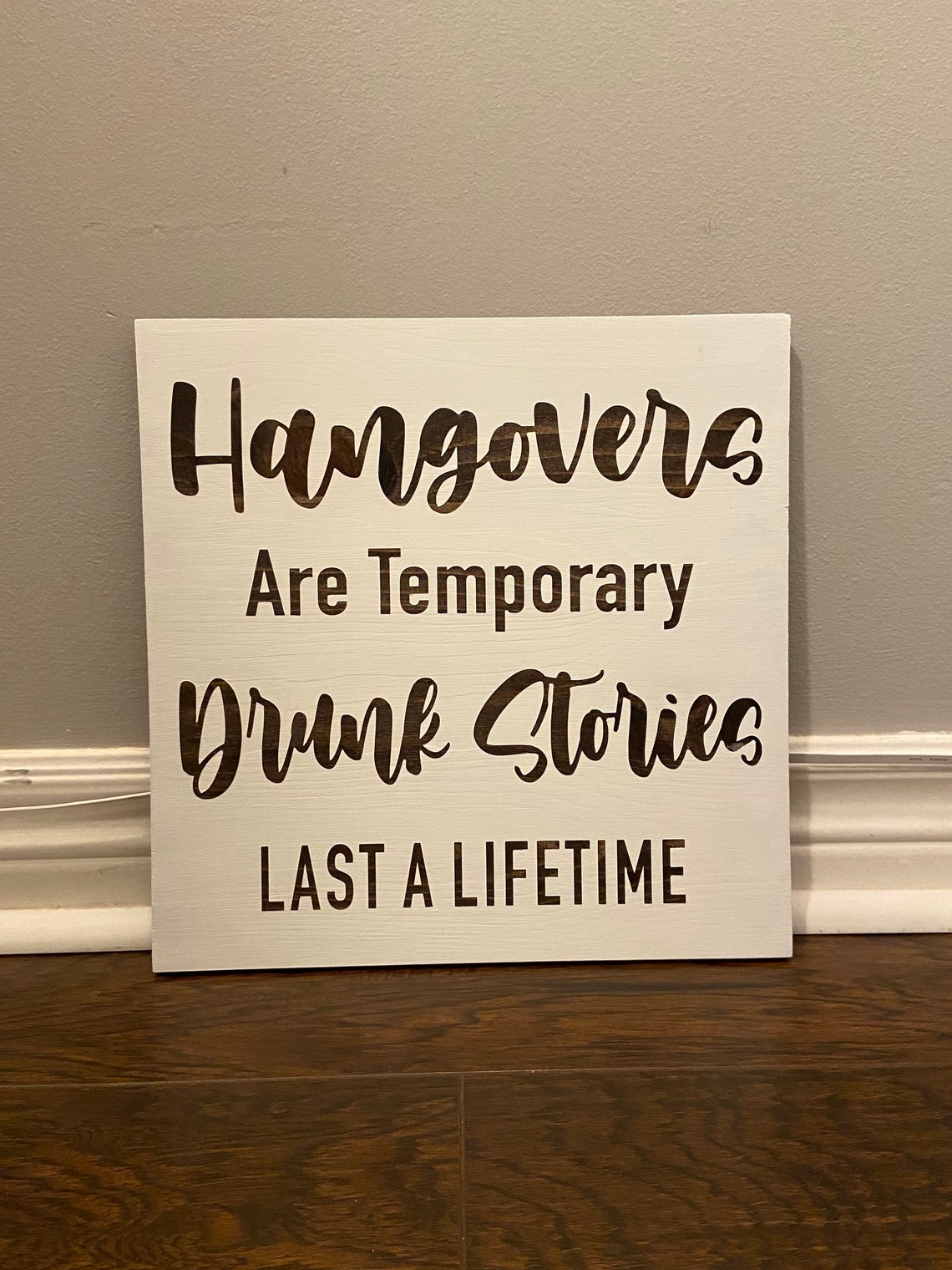 Bar Sign, Hangover Sign, Bar Decor, Basement, Beer, Wine, Home Decor ...
