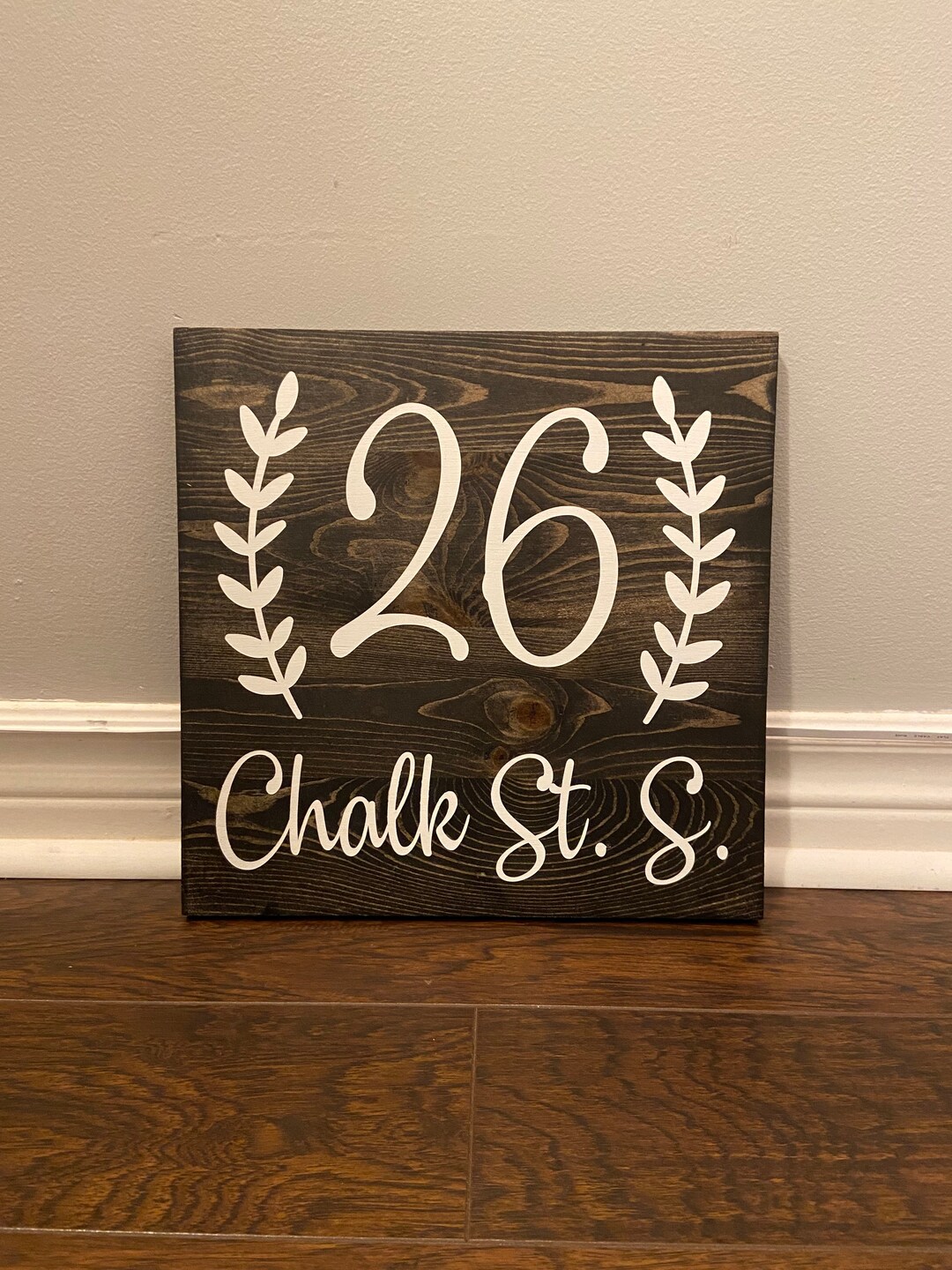 Porch Address Sign, House Number, Porch Decor, New House Gift ...