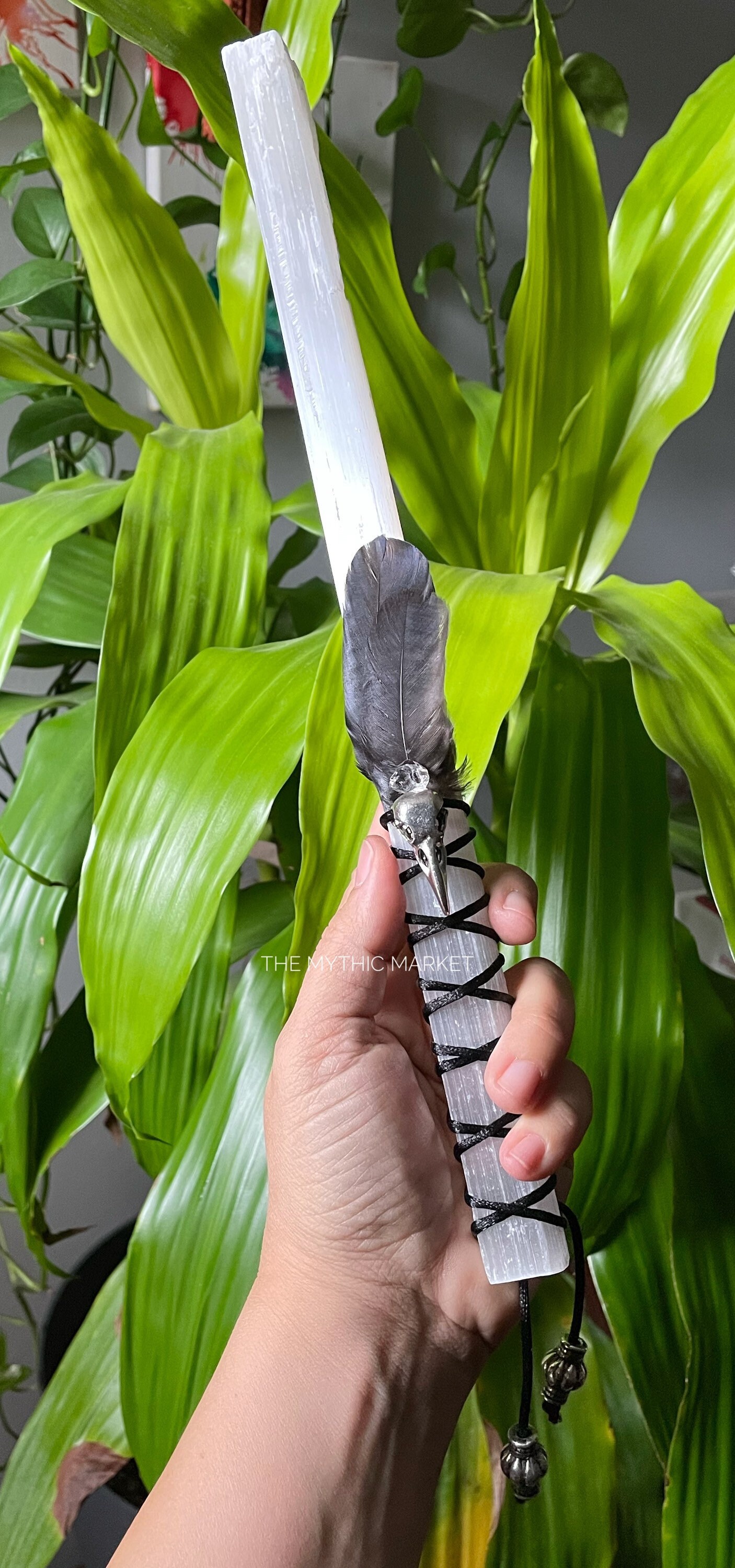 Large Selenite Wand 15 Fairy Wand Raw Selenite Stick - Etsy