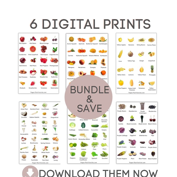 Vegetable Poster - Etsy