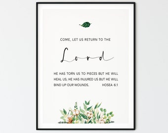 Bible Verse Wall Art, Scripture Art, Scripture Print, Nursery Bible ...