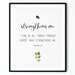 Philippians 4:13 Bible Verse Wall Art, Christian Wall Decor, Bible ...